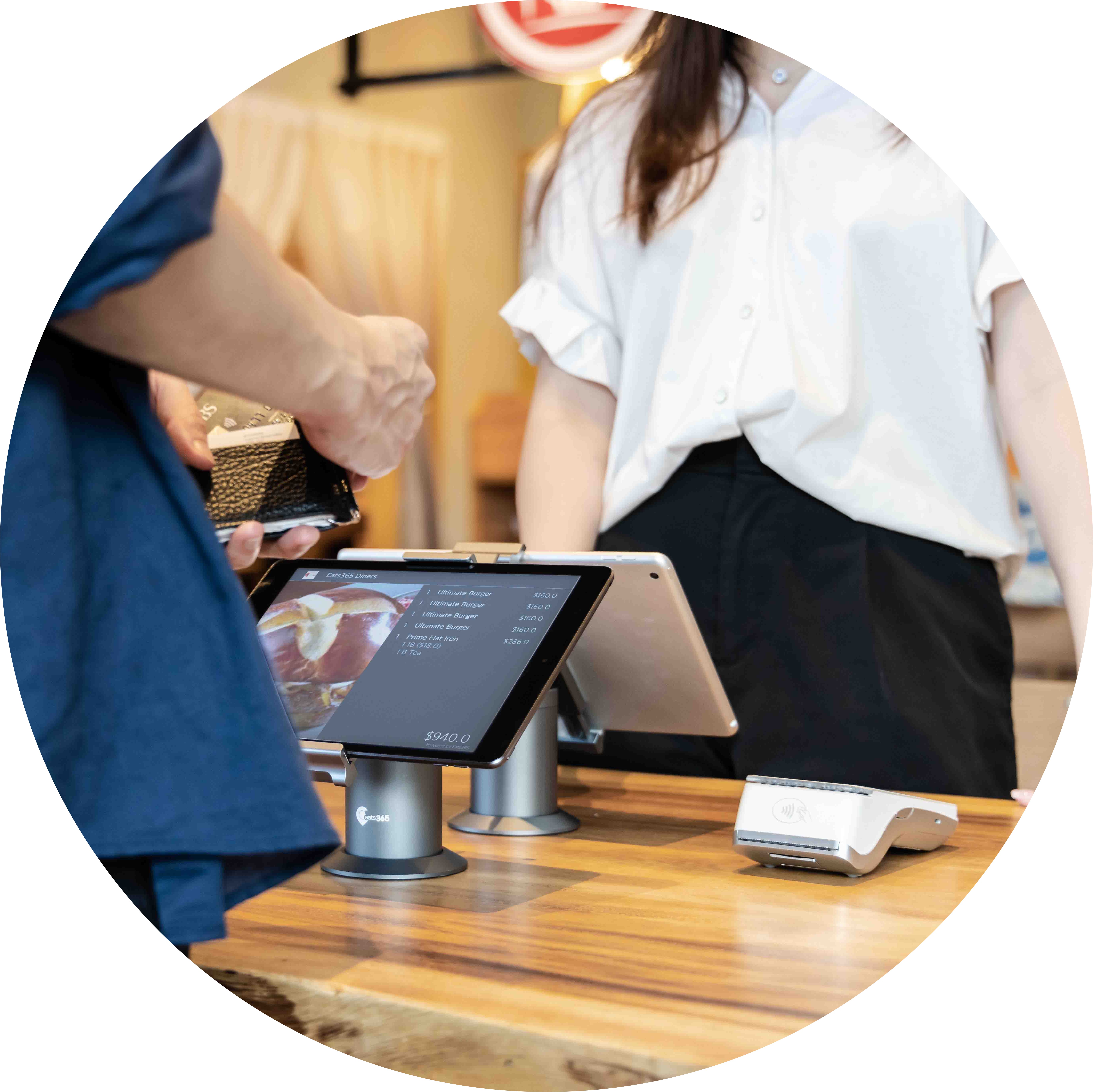 Customer-Facing Display (CFD) | Restaurant POS | Eats365